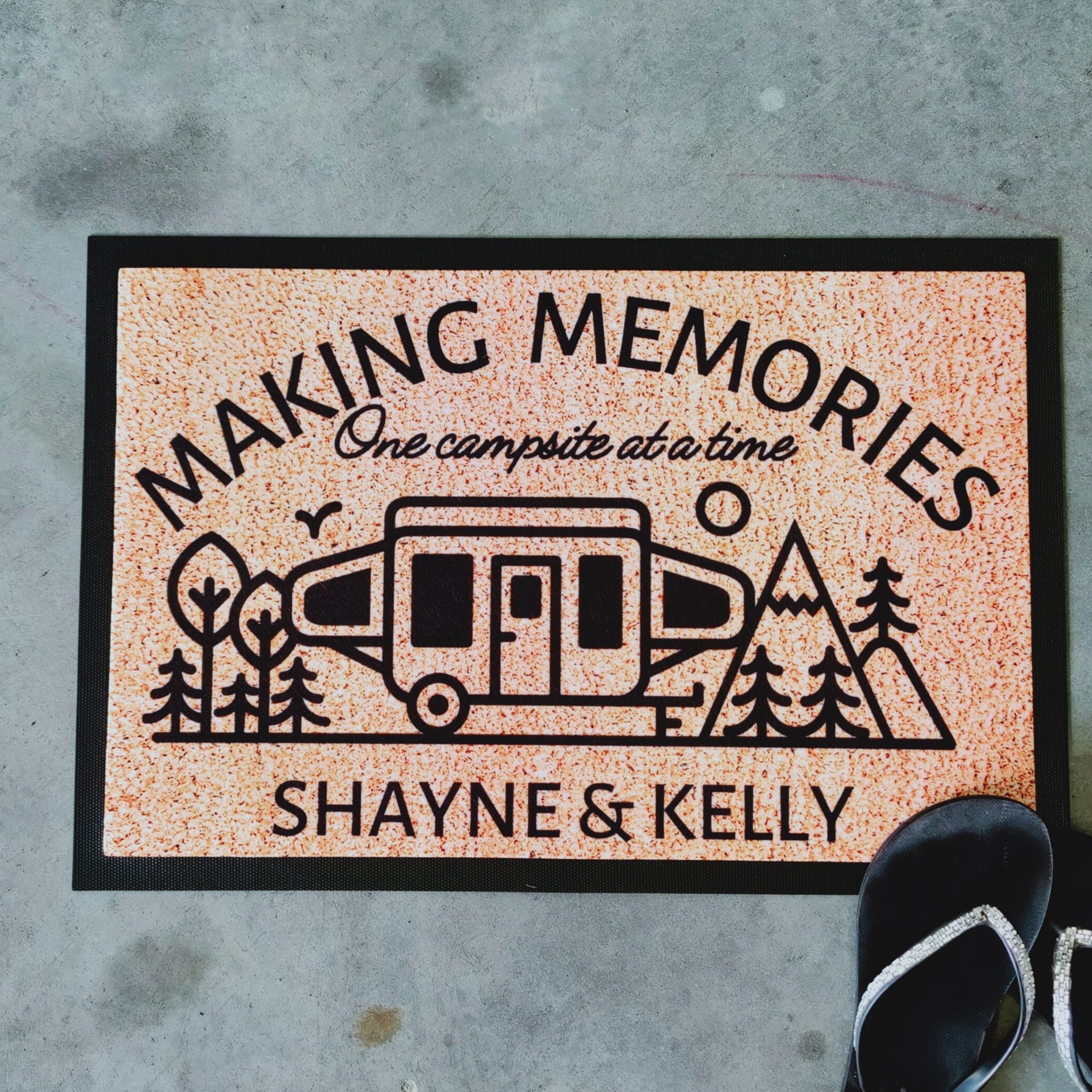 Caravan Door Mat - Shop Now – Personalised Doormats