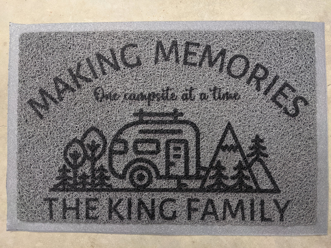 Caravan Door Mat - Shop Now – Personalised Doormats