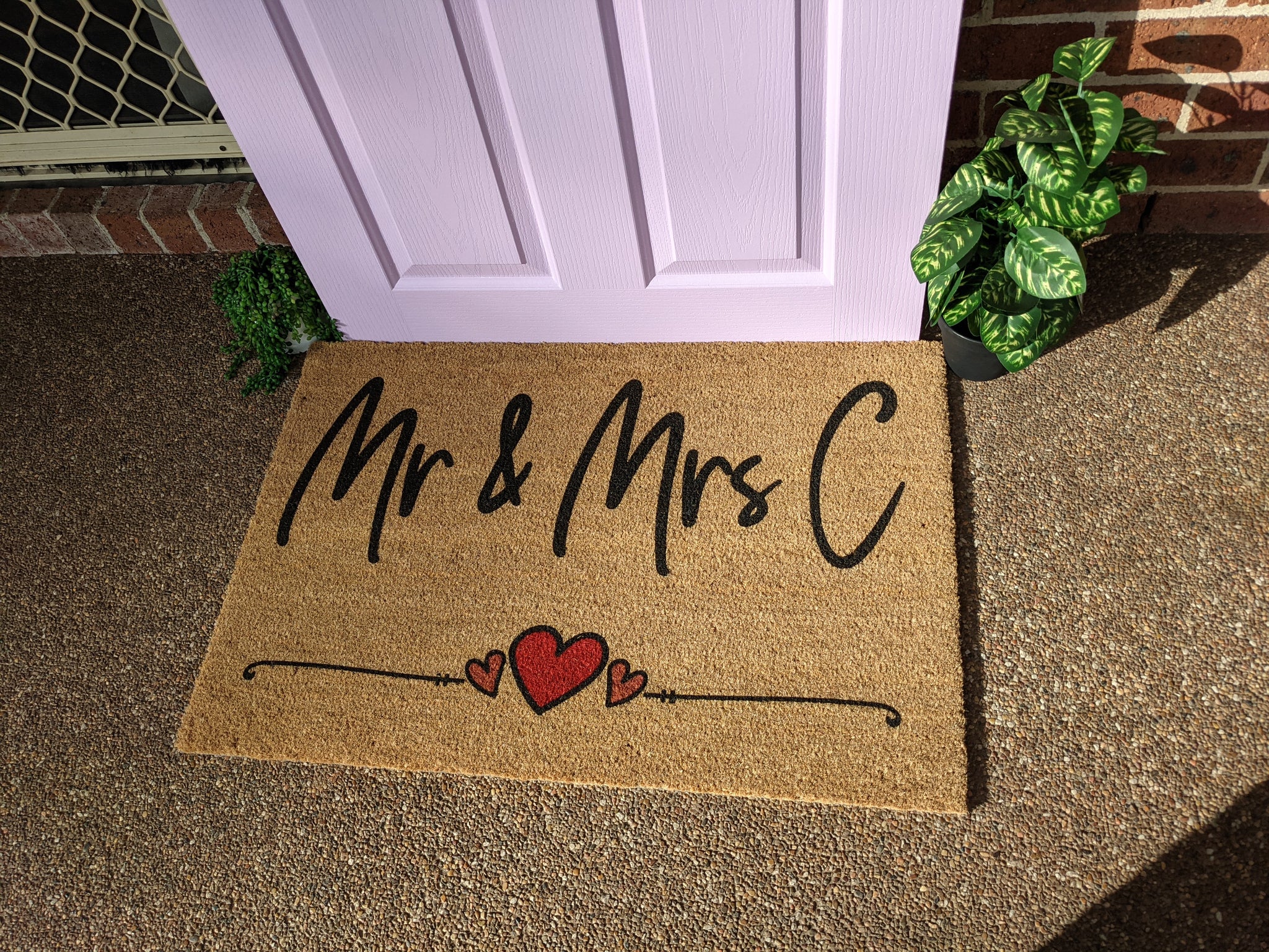 Custom Order Design Your Own Doormat | Personalised Doormats