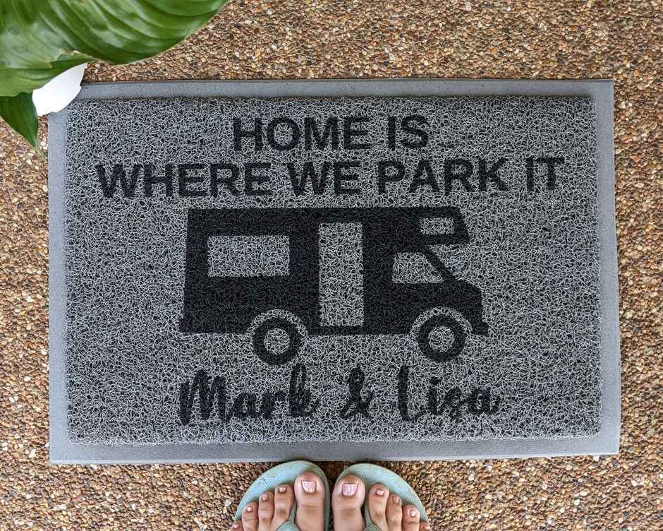 Caravan Door Mat - Shop Now – Personalised Doormats